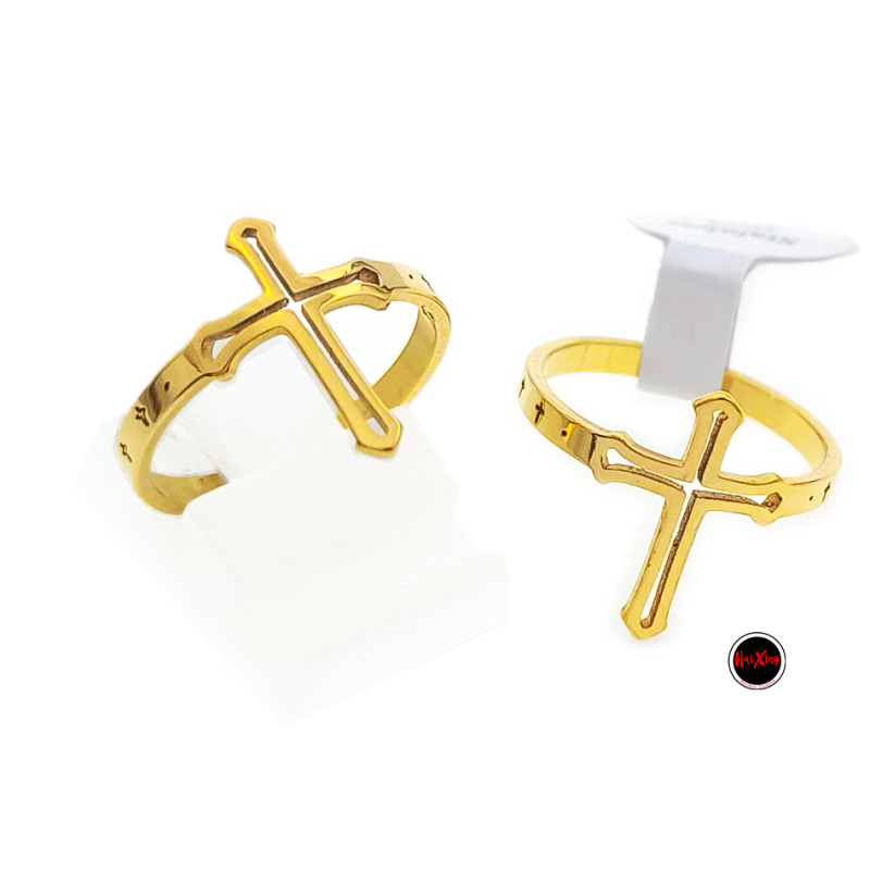 DORADO CAJA x36 FORMAS SURTIDAS ( JESUS / SIMBOLO DE LA PAZ / CRUZ ...