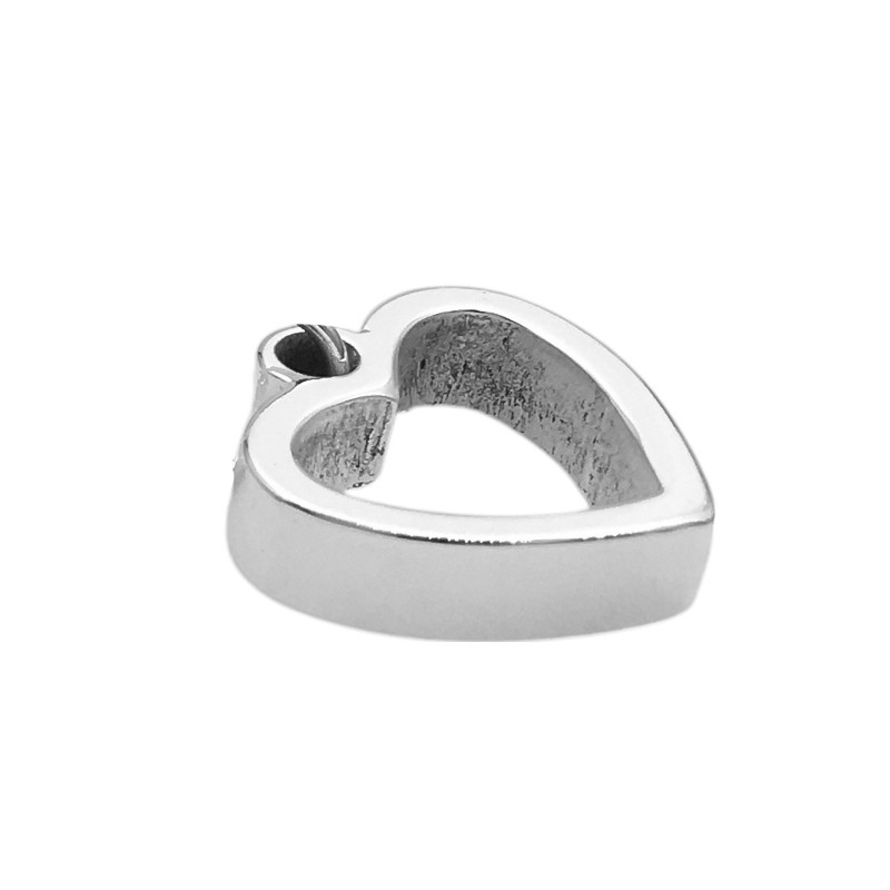 BLANCO CORAZON CALADO C/ESPESOR REGULABLE 45+5CM ACERO QUIRURGICO ...