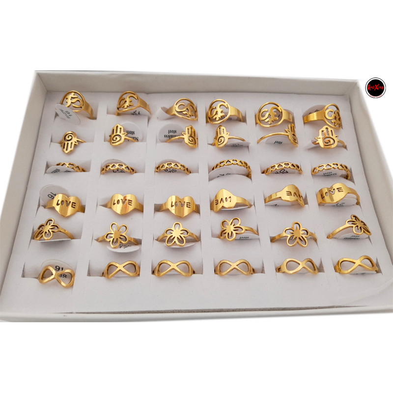 Anillos Acero Quirúrgico HaiXing Bijouterie (5)