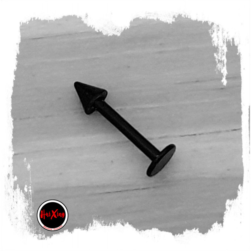 NEGRO BLISTER x12 MENTON SURTIDO PUNTA / REDONDO PIERCING